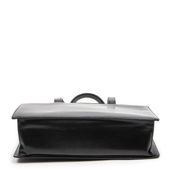 Burberry | Bags | Burberry Slip Pocket Horizontal Zip Tote In Black ...